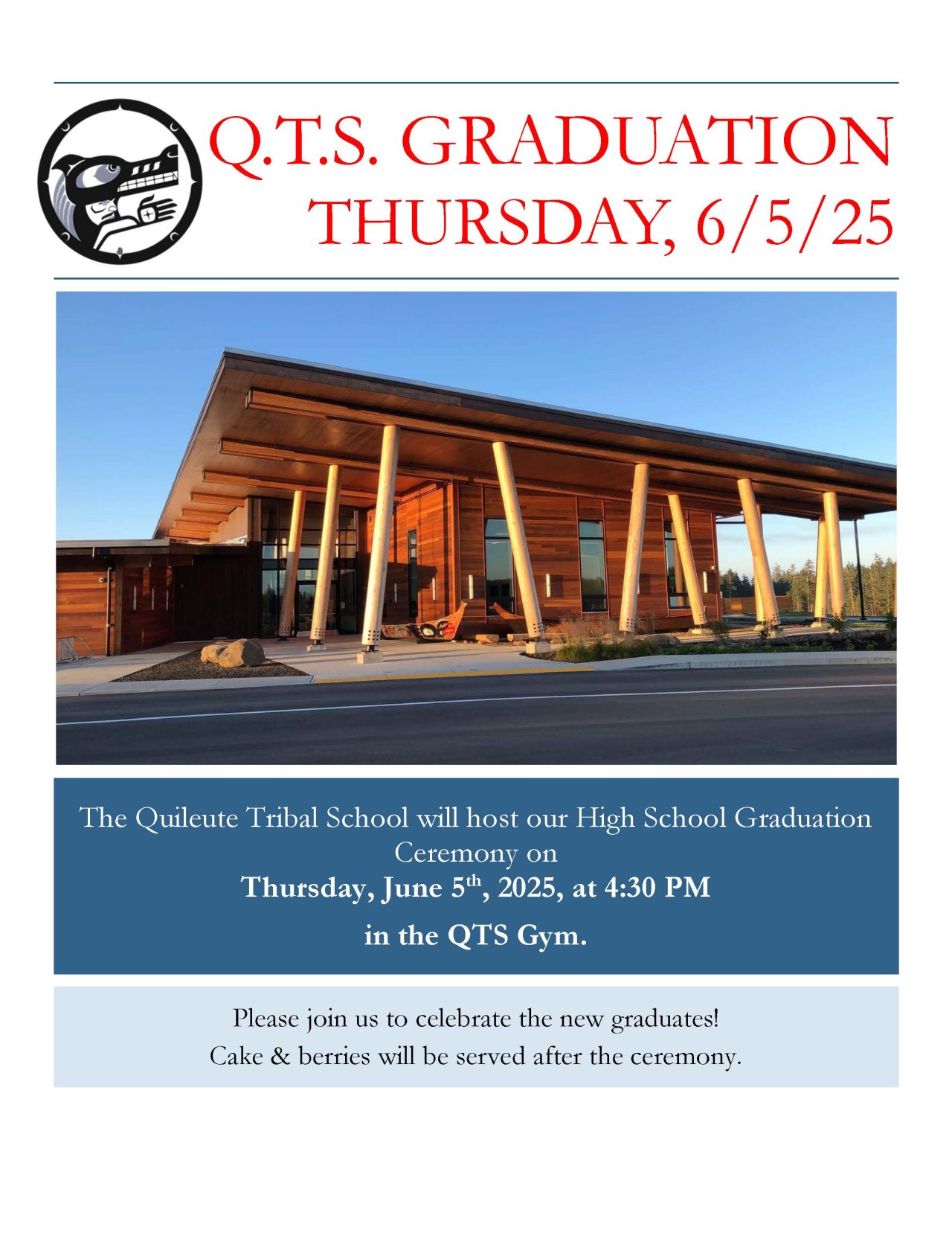 QTS 2025 Graduation Ceremony - Quileute Tribal School